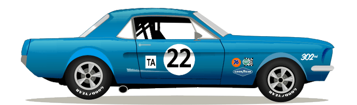 Trans-Am Mustang Livery Kits – Raceline Digital