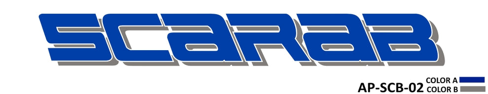 AP-SCB-02 - Scarab 2 Color Vinyl Logo – Raceline Digital
